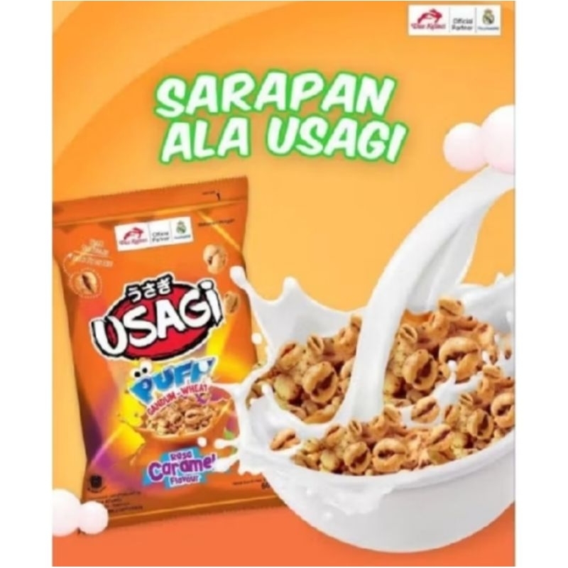 Jual Usagi Puff Caramel 80 gram (10 gram x 8 pcs) | Shopee Indonesia