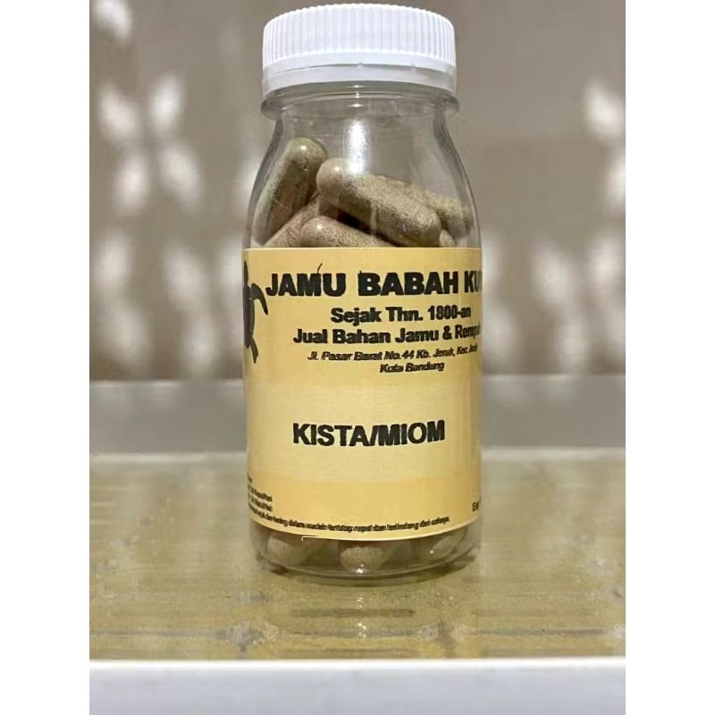 Jual PROMO DISKON Obat Jamu Kapsul Tradisional KISTA/MIOM, MURAH ...