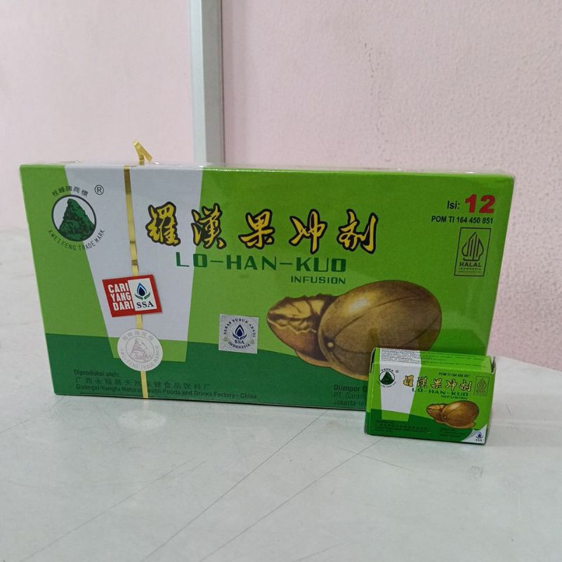 Jual lo Han kuo 1box isi 12pcs | Shopee Indonesia