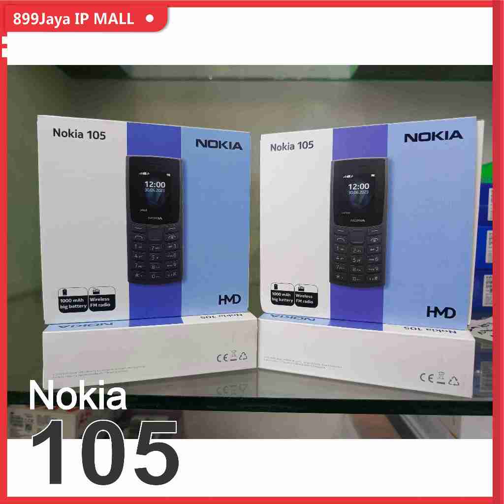 Jual NOKIA 105 2023 NEW DUAL SIM - GARANSI RESMI 1 TAHUN | Shopee Indonesia