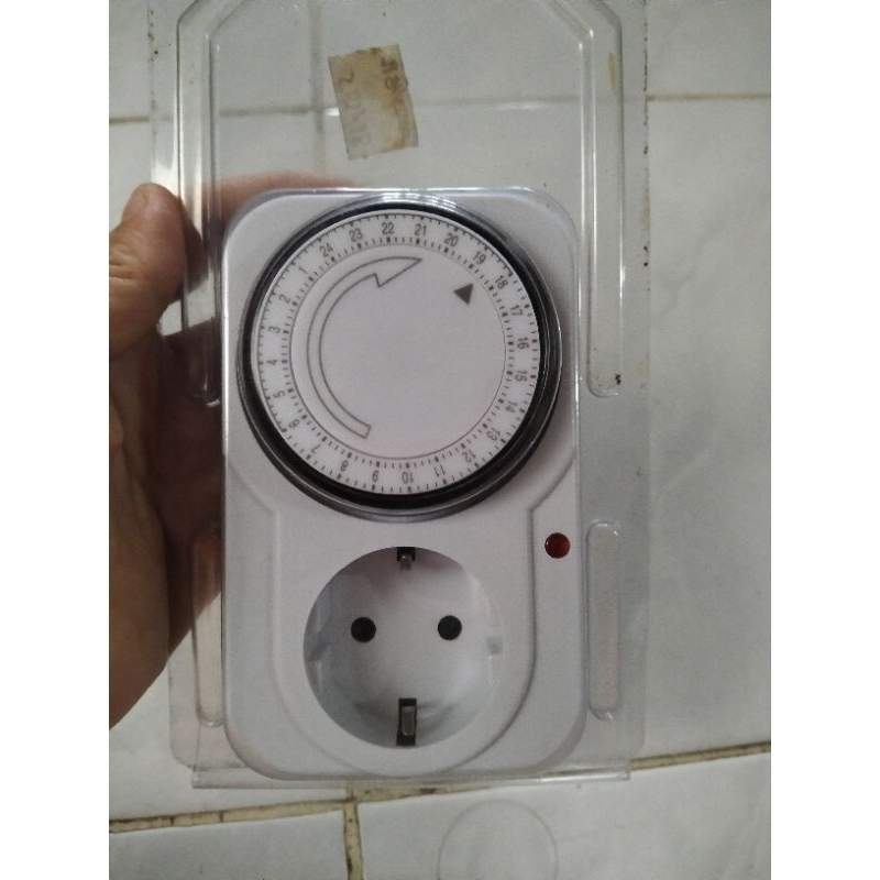 Jual Stop kontak Timer 24 jam (NEW) | Shopee Indonesia