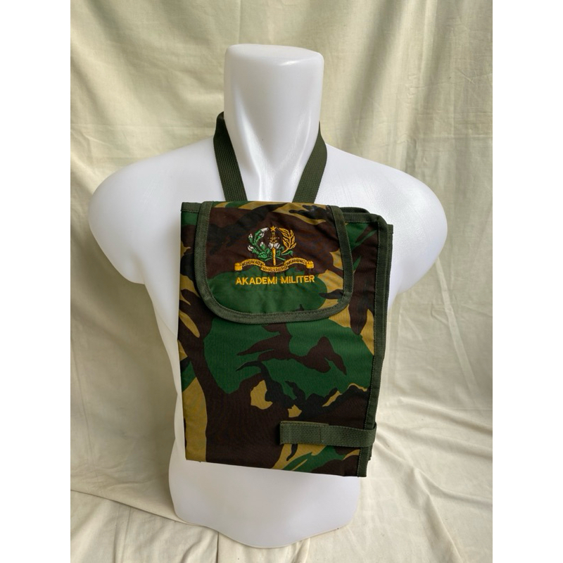 Jual Tas Peta Military Map Case Bag Pendidikan Akademi Militer Loreng ...