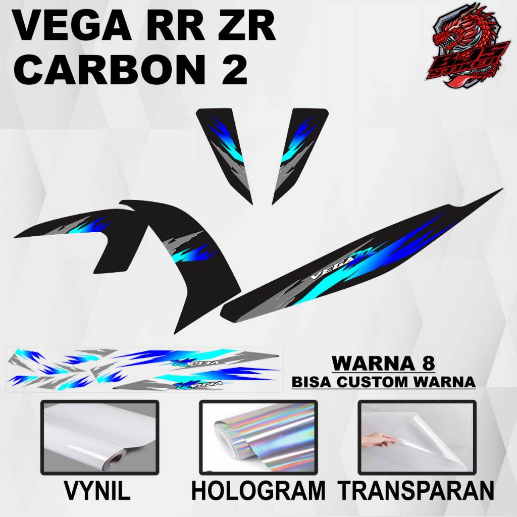 Jual Stiker Sticker Striping Yamaha Vega RR Vega ZR New - Stiker ...