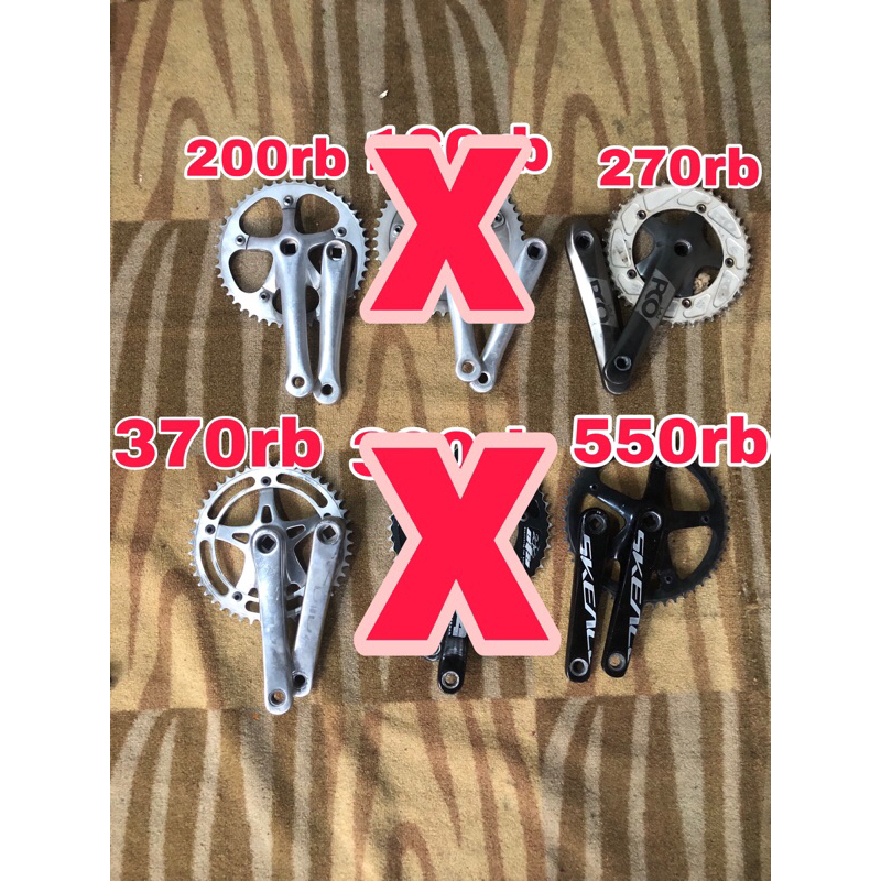 Jual crank BCD 130 144,crank skeace ota | Shopee Indonesia
