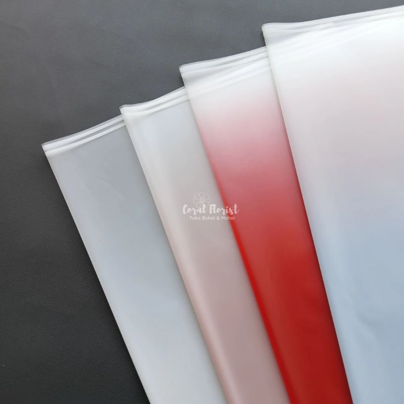 Jual Kertas Buket Gradasi Solid/Kertas Buket Gradation Solid/Kertas ...