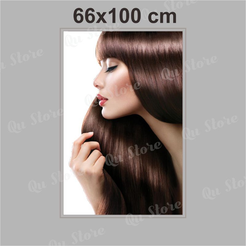 Jual poster Model Rambut Wanita Salon Barbersop pangkas rambut | Shopee ...