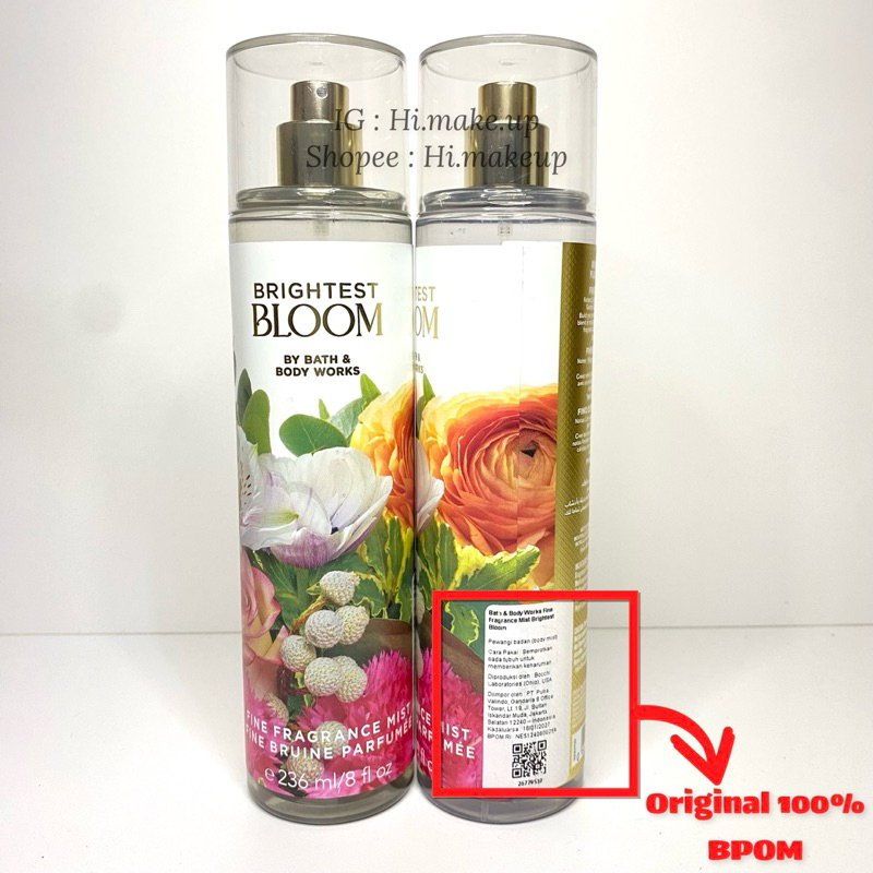 Jual Bath & body works Brightest Bloom body mist | Shopee Indonesia
