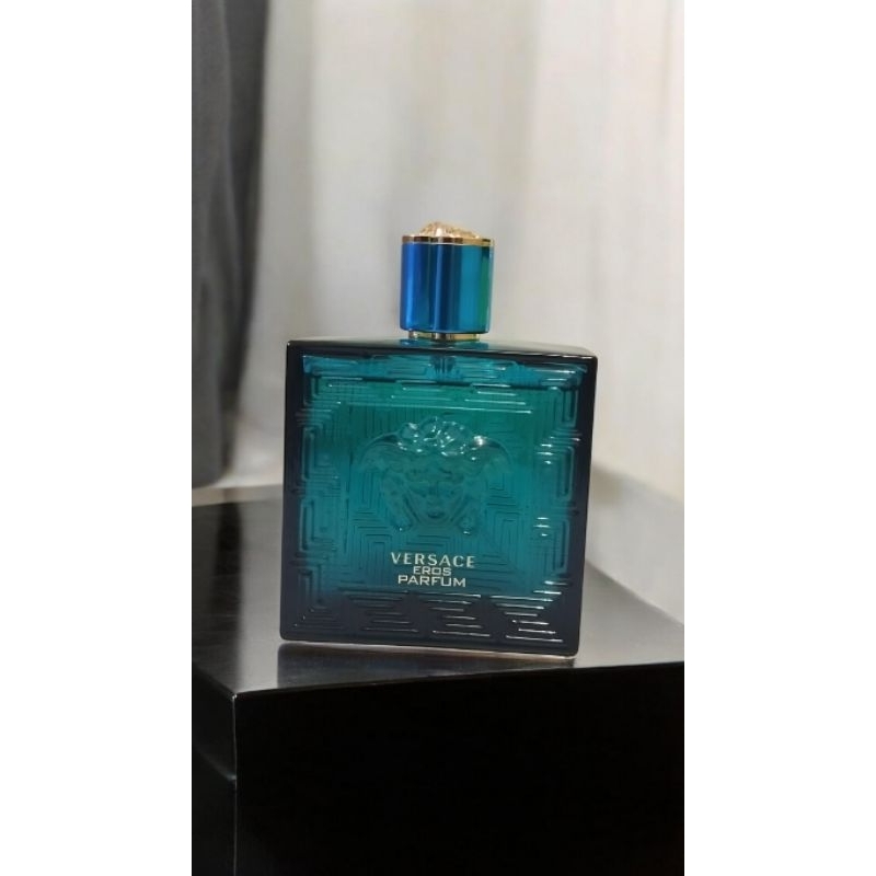 Jual preloved versace eros parfum tester with cap+box. | Shopee Indonesia