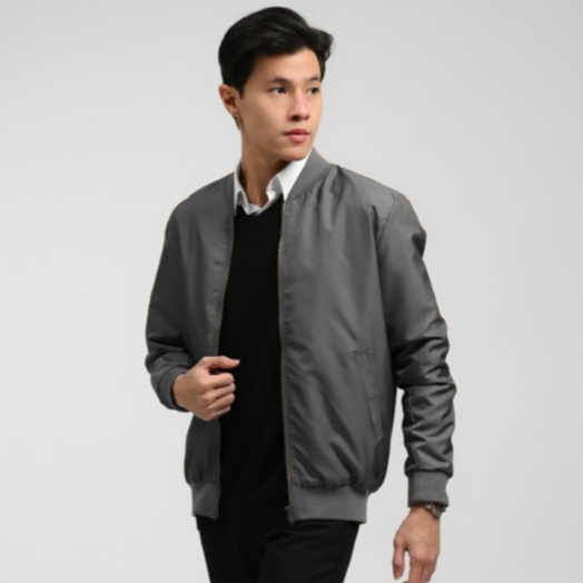 Jual Jaket Bomber Pria Original - Jacket Bomber Basic Waterproof ...