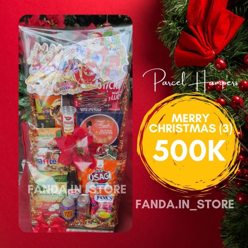 Jual PARCEL CHRISTMAS HAMPERS NATAL 500 RIBU 500.000 MAKANAN DALAM KOTA ...