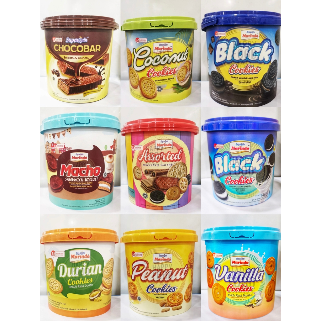 Jual [HALAL] MARINDO COOKIES TOPLES PLASTIK/HAMPERS PARSEL LEBARAN ...