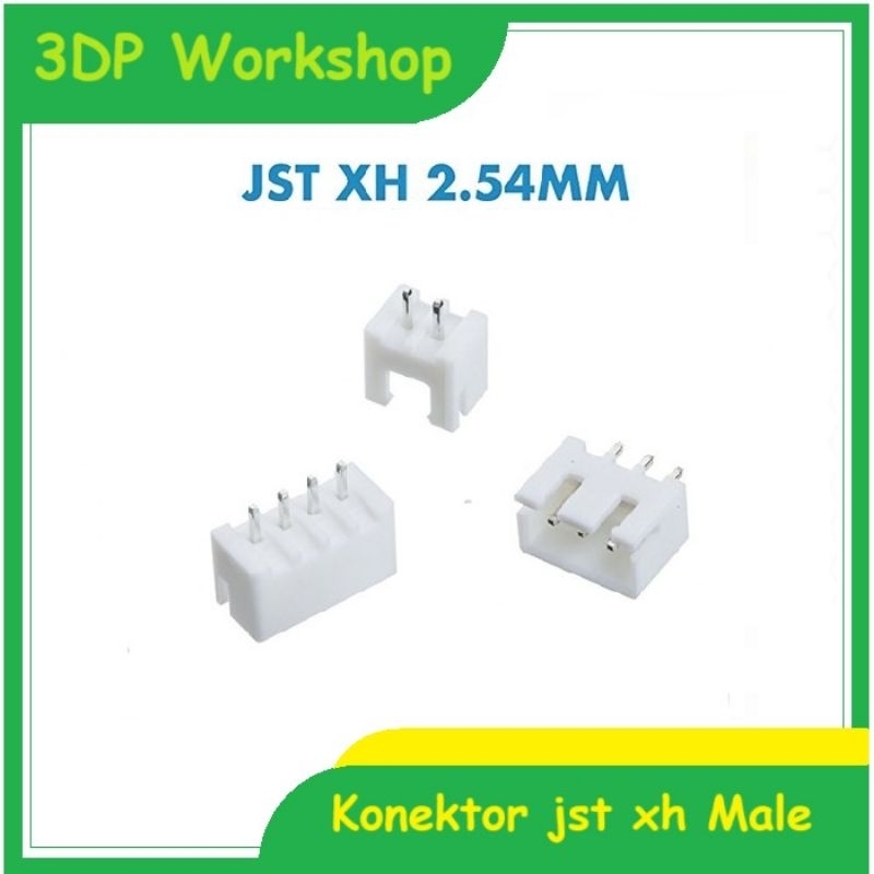 Jual Konektor JST XH Male 2.54MM 2 pin | Shopee Indonesia