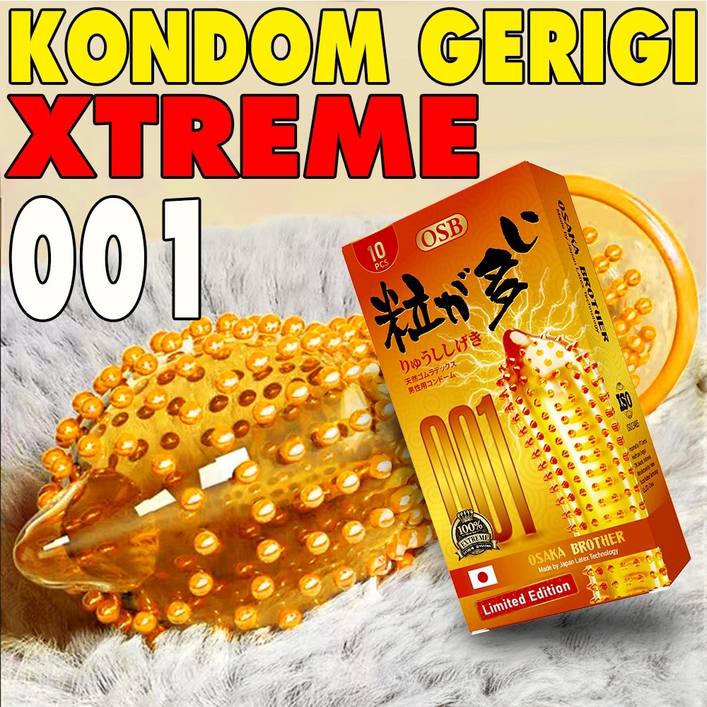 Jual KONDOM BLACK SLM 001 / SISIK - OSB PREMIUM - 1box ( 10pcs ...