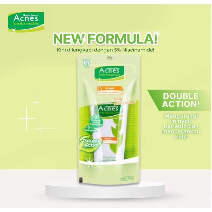 Jual ACNES NATURAL OIL CONTROL & WHITENING CREAM 40gr | Shopee Indonesia