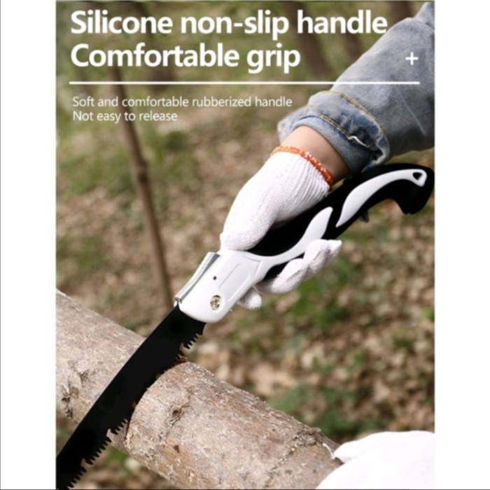 Jual Gergaji Kayu Ranting Pohon Lipat Super Tajam Portable - 180mm ...