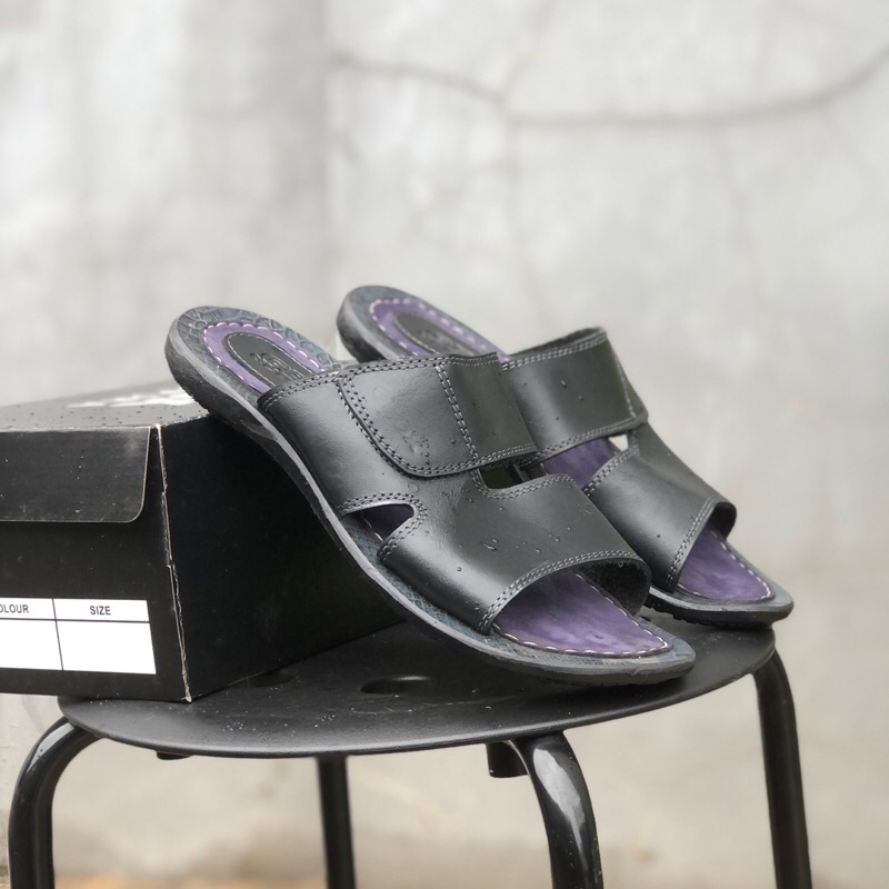 Jual sandal pria bapak bapak kece sendal kulit ke masjid original ...