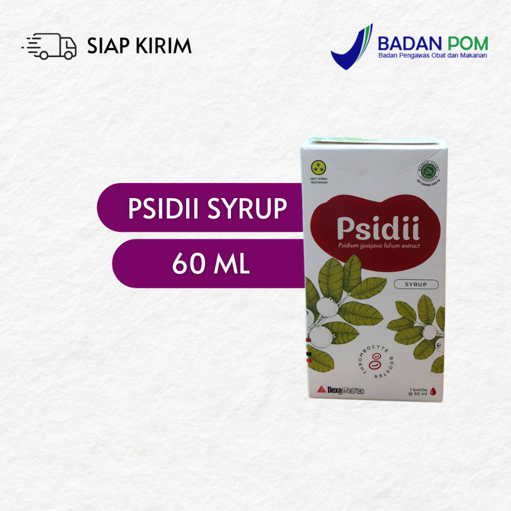 Jual Psidii Syrup Isi 60 Ml Botol | Shopee Indonesia