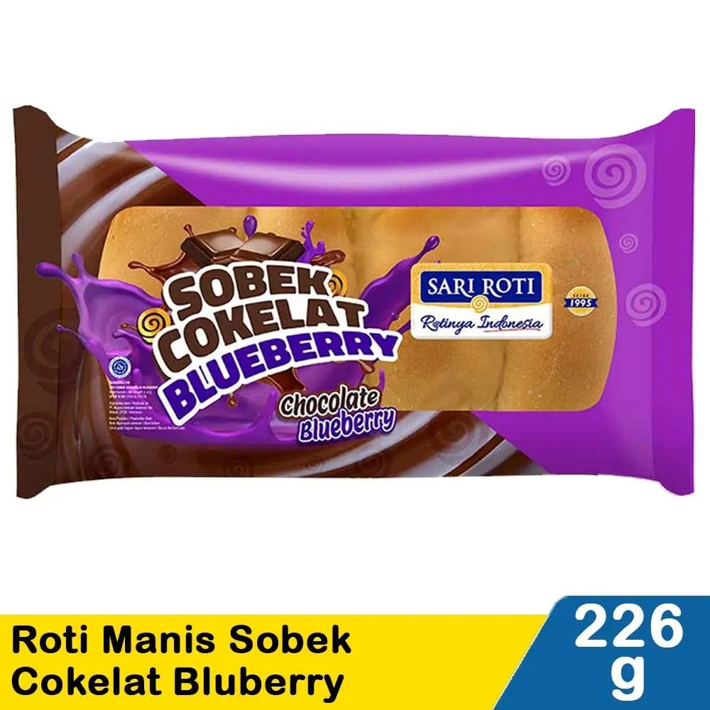 Jual SARI ROTI SOBEK COKELAT BLUEBERRY | Shopee Indonesia
