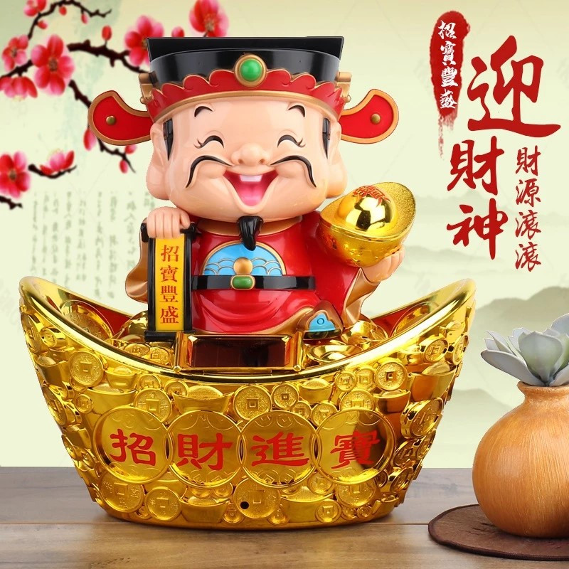 Jual Solar Pajangan Dewa Uang Kecil & Besar 5 Dewa Uang Besar Dan Kecil ...