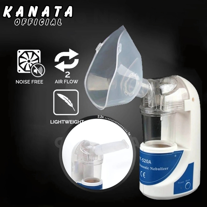 Jual KANATA Alat Bantu Pernapasan Sesak Nafas asma Nebulizer Portable ultrasonic Terapi Uap Anak ...