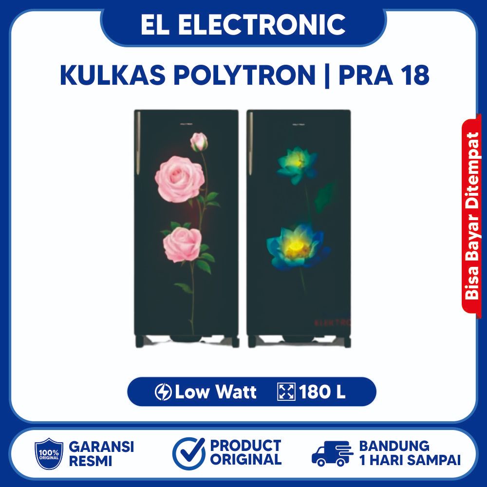 Jual KULKAS POLYTRON PRA 18 PLX Pendingin 1 pintu | Shopee Indonesia
