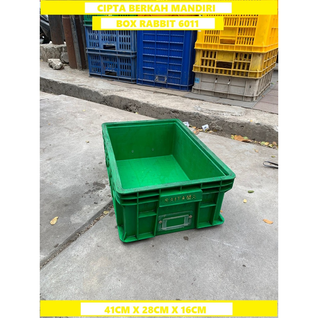 Jual Box Rabbit 6011 Box Perkakas Box Plastik Rabbit Bak Multifungsi ...