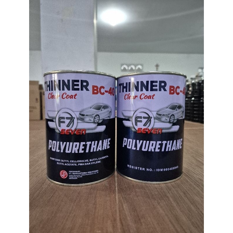 Jual Thinner Polyurethane BC-40 F7 0.9 Liter | Shopee Indonesia