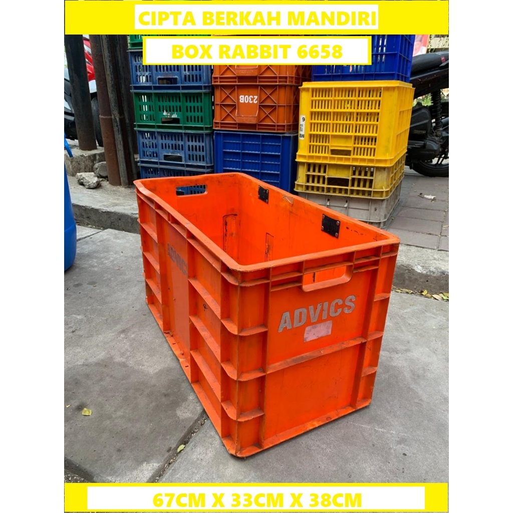 Jual Box Rapat Container tipe 6658 Industri Bak Plastik Ikan Bak ...