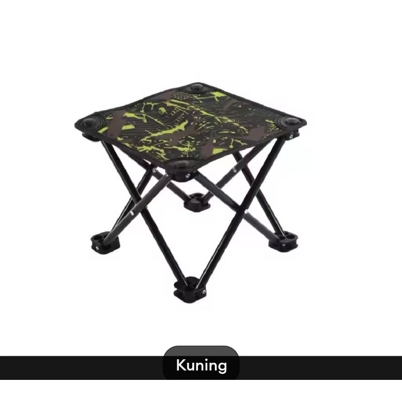 Jual Kursi Lipat Mini Camping Outdoor Multifungsi Motif | Shopee Indonesia