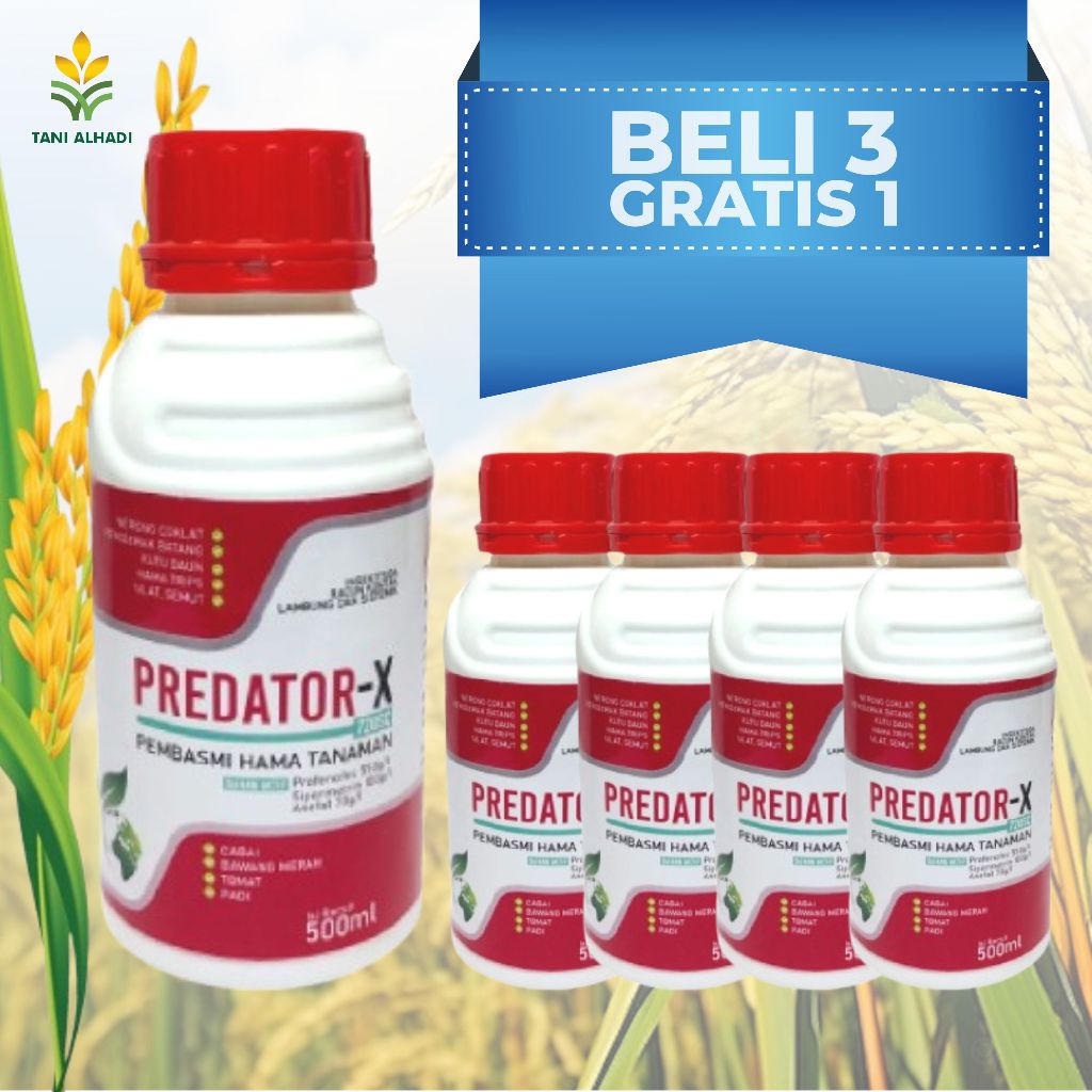 Jual PREDATOR-X 720 SC Insektisida - Solusi Ampuh untuk Ulat, Kutu Daun ...