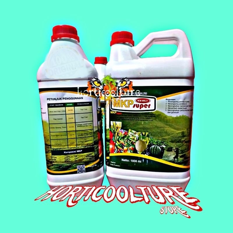 Jual hortigrity - pupuk mkp super 5 liter perbanyak bunga dan bobot buah mono kalium phospate ...