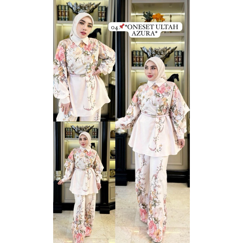 Jual SHELLASAUKIA SETCEL SETHIJAB ULTAH AZURA | Shopee Indonesia