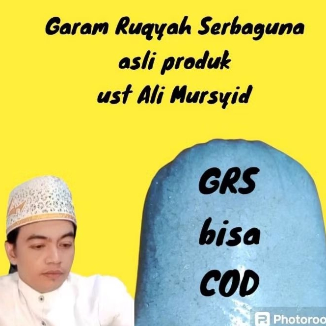 Jual GARAM RUQYAH SERBAGUNA BY KANG ALI KEMASAN SEDERHANA MANFAAT ...