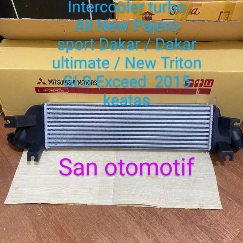 Jual Intercooler Triton New KL3T / New Pajero sport Dakar 1530A161 ...