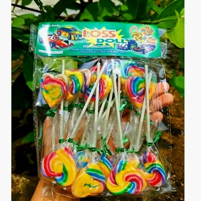 Jual Permen Lolipop karakter Love 1pack isi 20pcs | permen enak permen ...
