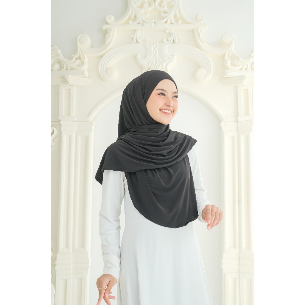 Jual Hajira - SHOHWA Daily Hijab Pashmina Instan + Inner Jersey Premium ...