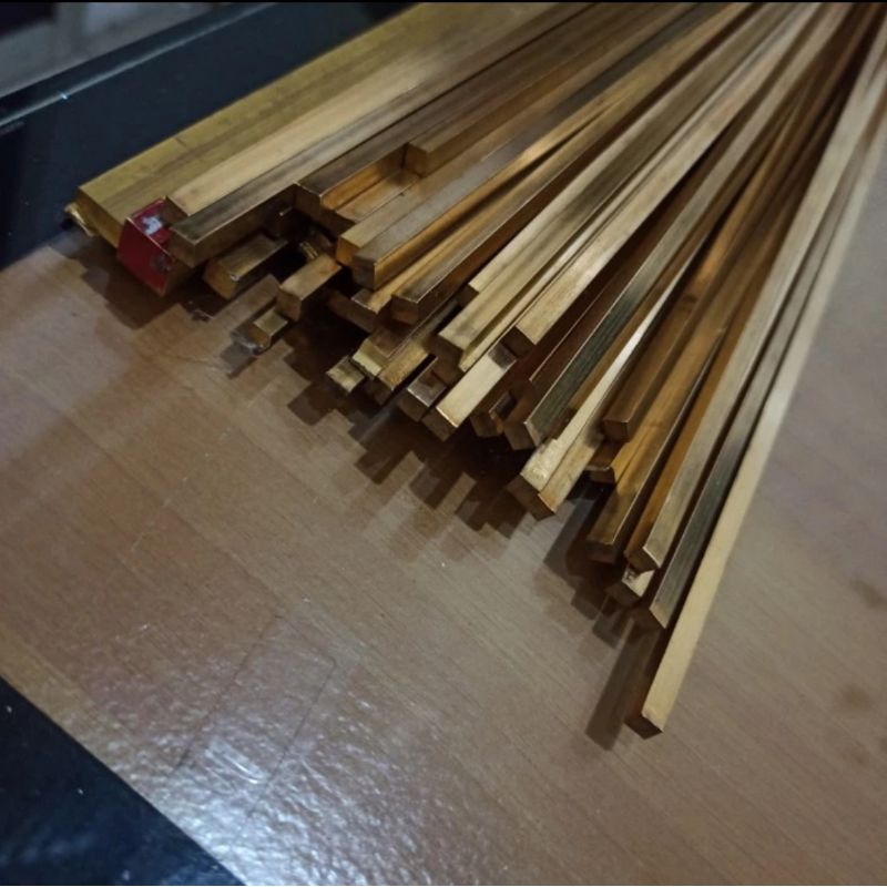 Jual Inlay Kuningan nat list 5mm x 10mm x 3 meter | Shopee Indonesia