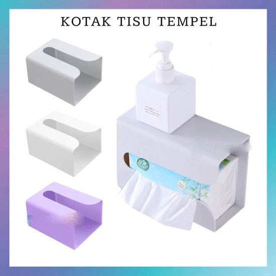 Jual KTM - Kotak Tempat Tissue Tempel Dinding Dapur Toilet Serbaguna ...