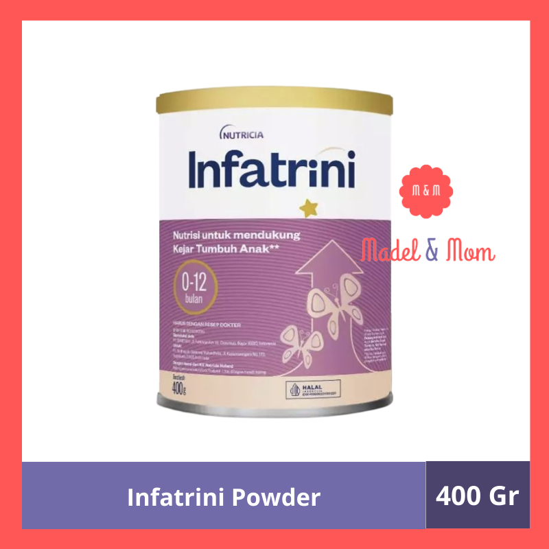 Jual Nutricia Infantrini Infatrini Bubuk 400 Gram [Kemasan baru ...