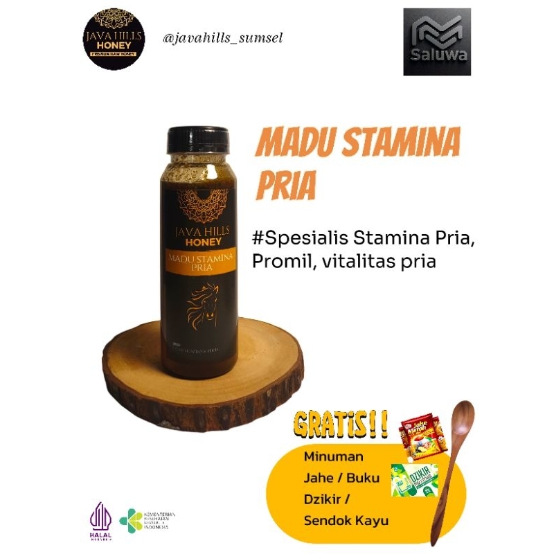 Jual Madu Stamina Pria Java hills Honey | Shopee Indonesia