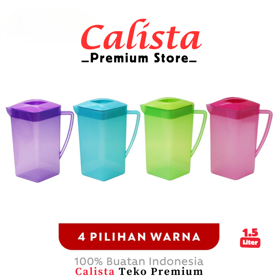 Jual [ CALISTA ] TEKO AIR TEH ESCAN PLUTO PLASTIK 1,5 LITER | Shopee ...