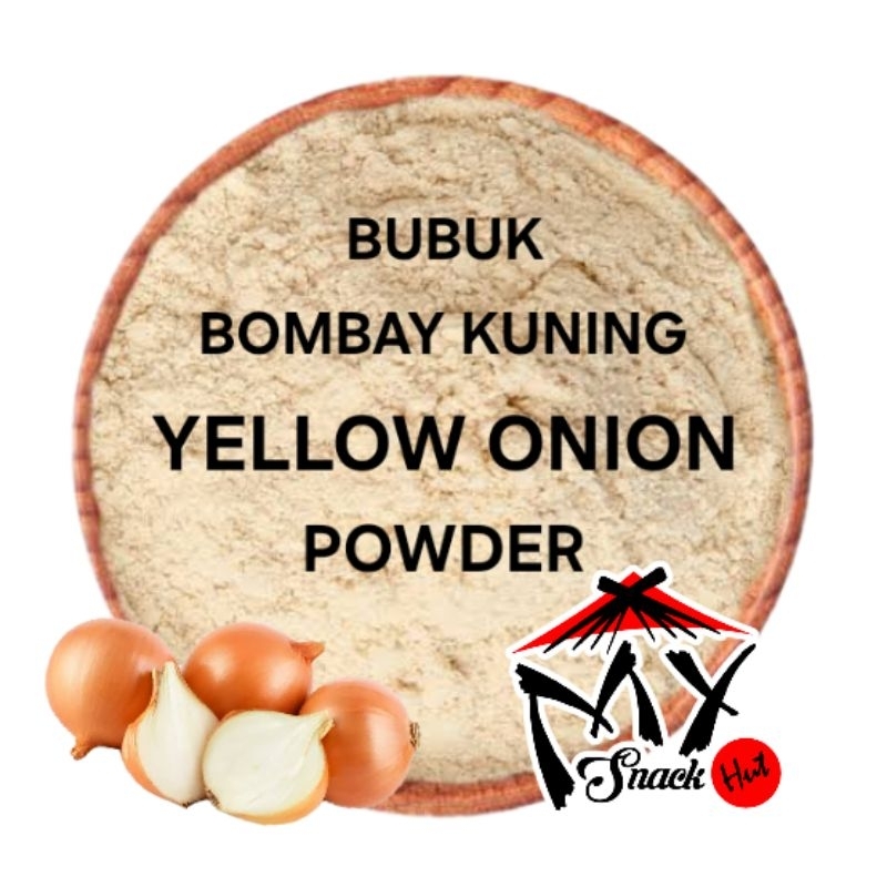 Jual BOMBAY BUBUK 1KG PURE YELLOW ONION POWDER BAWANG BOMBAI BOMBEI ...