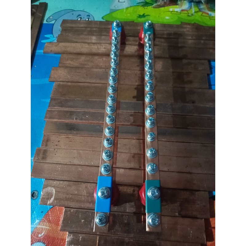 Jual Busbar 3X15 Netral+Grounding panjang@30cm | Shopee Indonesia
