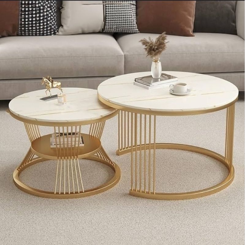 Jual Meja couple Industri couple marmer marble custom indutrial besi ...