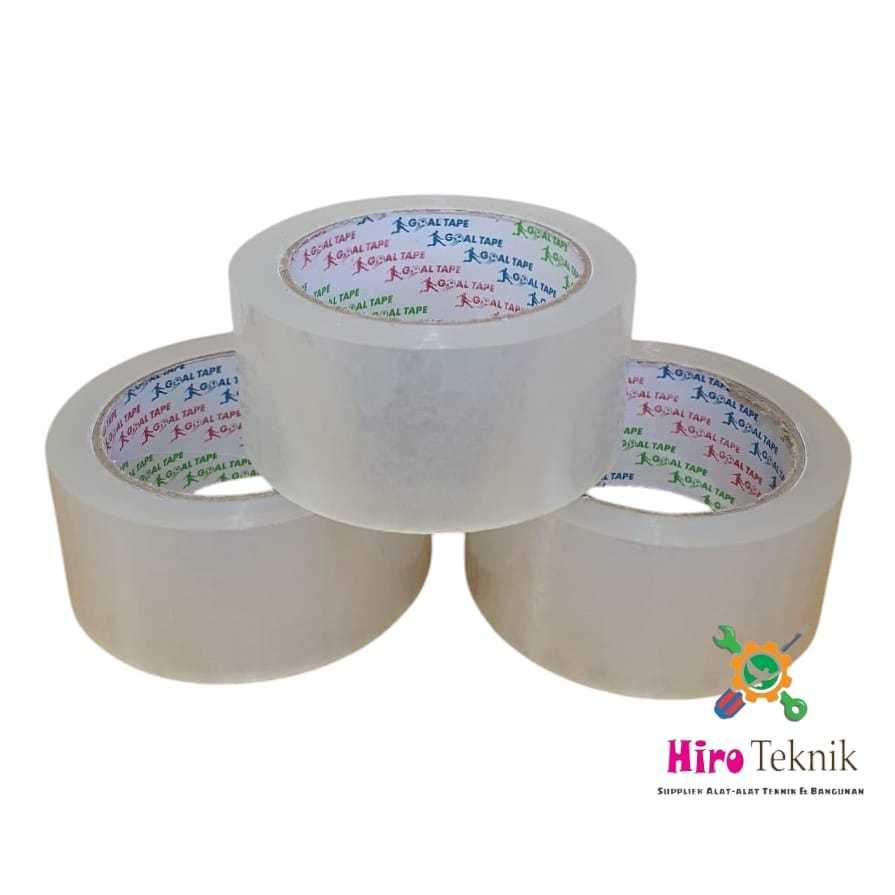 Jual Lakban Bening Goal Tape 2 inch 90 Yard | Shopee Indonesia