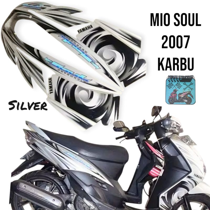 Jual STIKER STRIPING LIS LES POLET PLAT BODY MOTOR YAMAHA MIO KARBU ...