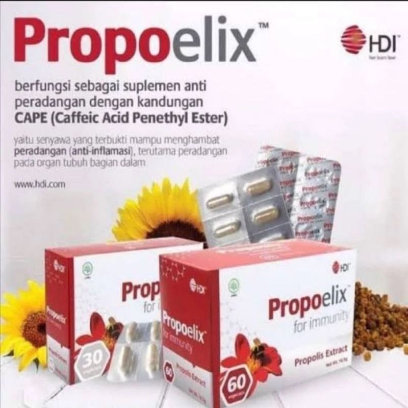 Jual propoelix plus 60 kapsul original juni 2025 terbaru | Shopee Indonesia