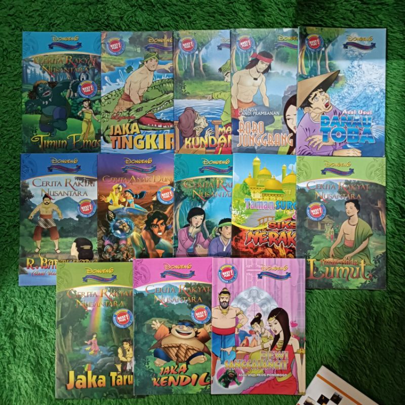 Jual ORIGINAL BUKU CERITA ANAK RAKYAT DUNIA DAN DONGENG TAMAN SURGA ...