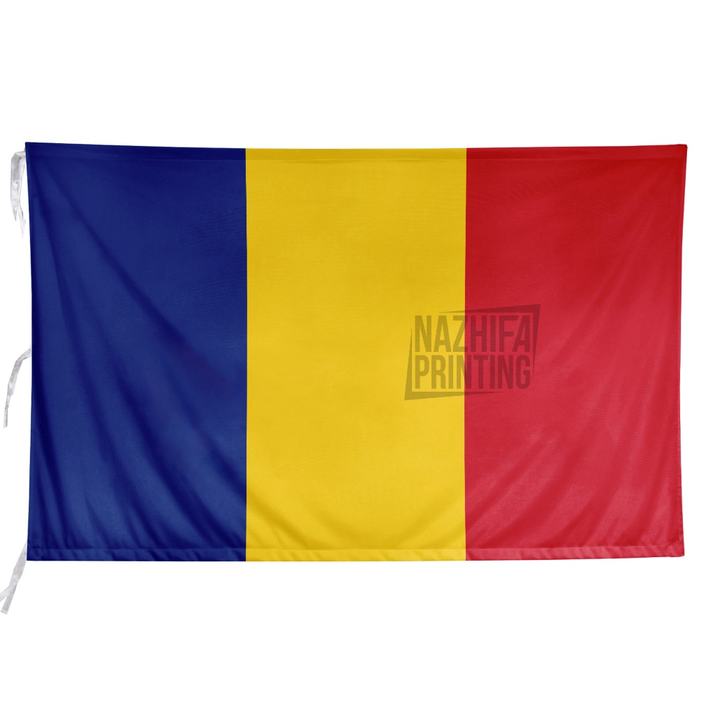 Jual Nazhifa Printing - Bendera Rumania / Romania Flag, Bendera Negara ...