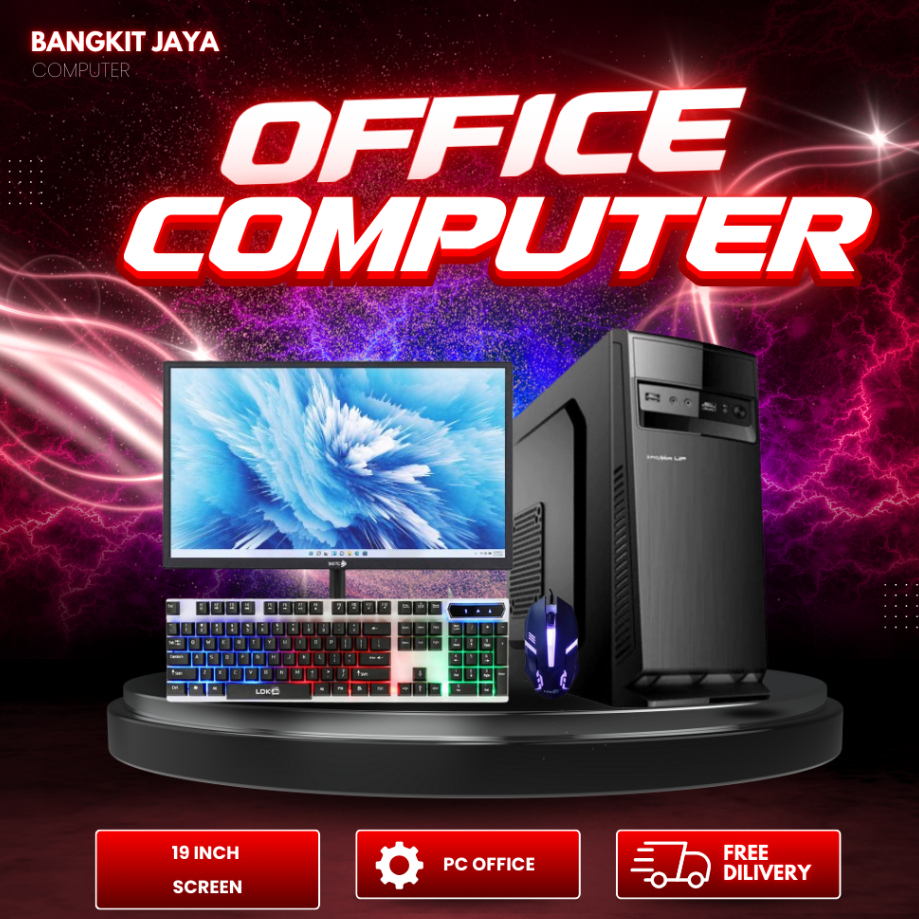 Jual 1 set PC Rakitan Fullset Office Core i5 GEN 3 RAM 16GB HDD SSD ...
